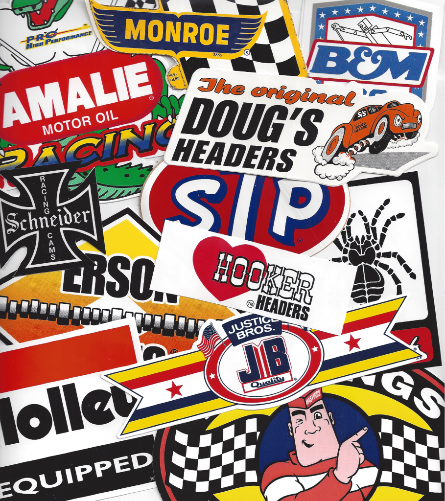 Grab Bag 11+ Nostalgia Vintage Racing Decals | CrashDaddy Racing ...