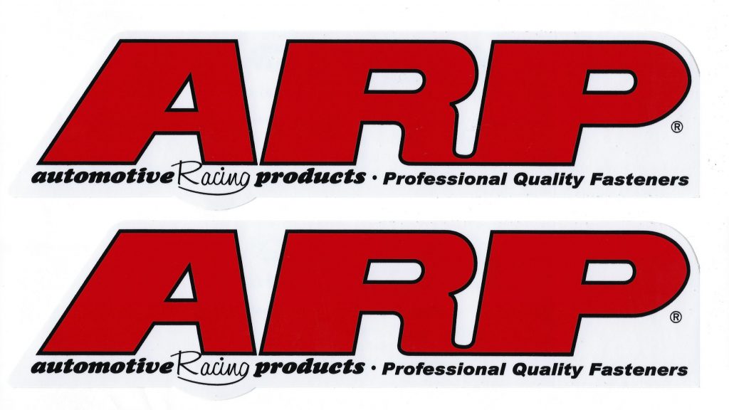 ARP Racing Decals Stickers 11 Inches Long Paired | CrashDaddy Racing ...