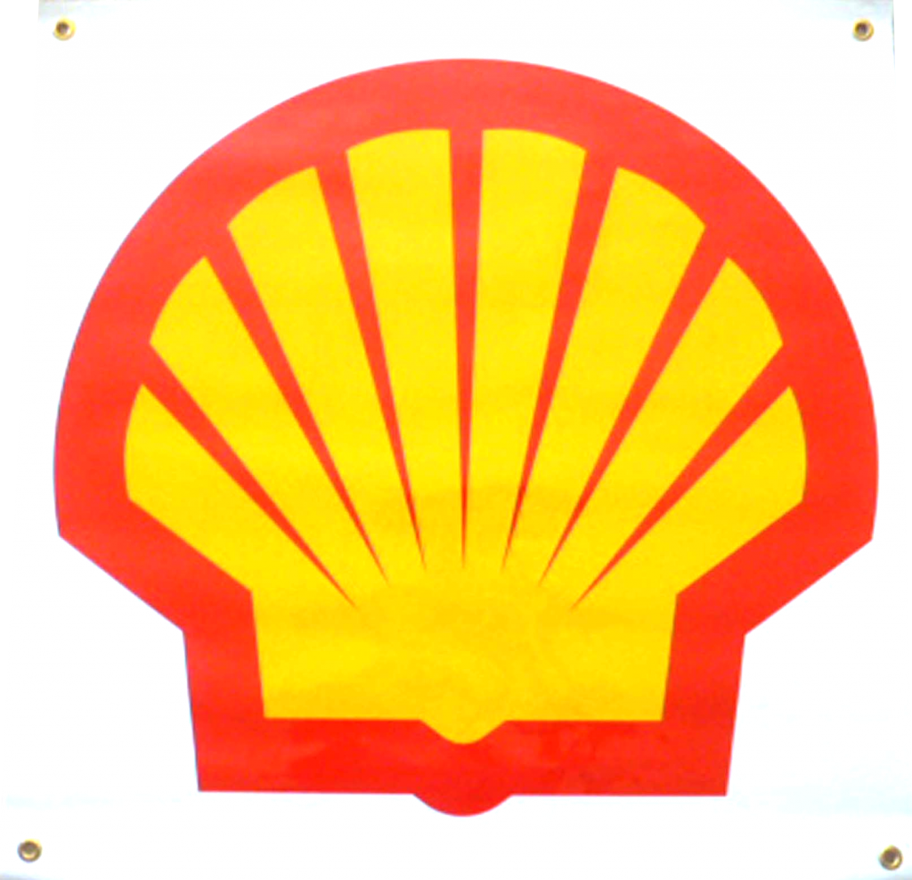 Shell Racing Banner Flag Vinyl 26 Inches Square | CrashDaddy Racing ...