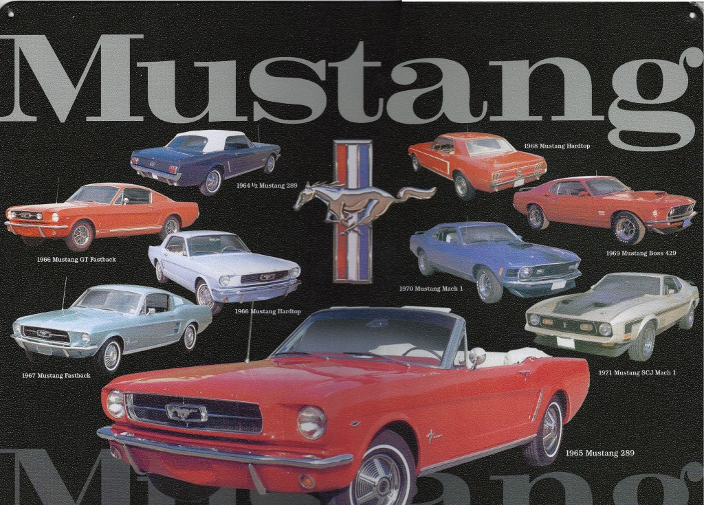 mustang montage sign fin | CrashDaddy Racing DecalsCrashDaddy Racing Decals