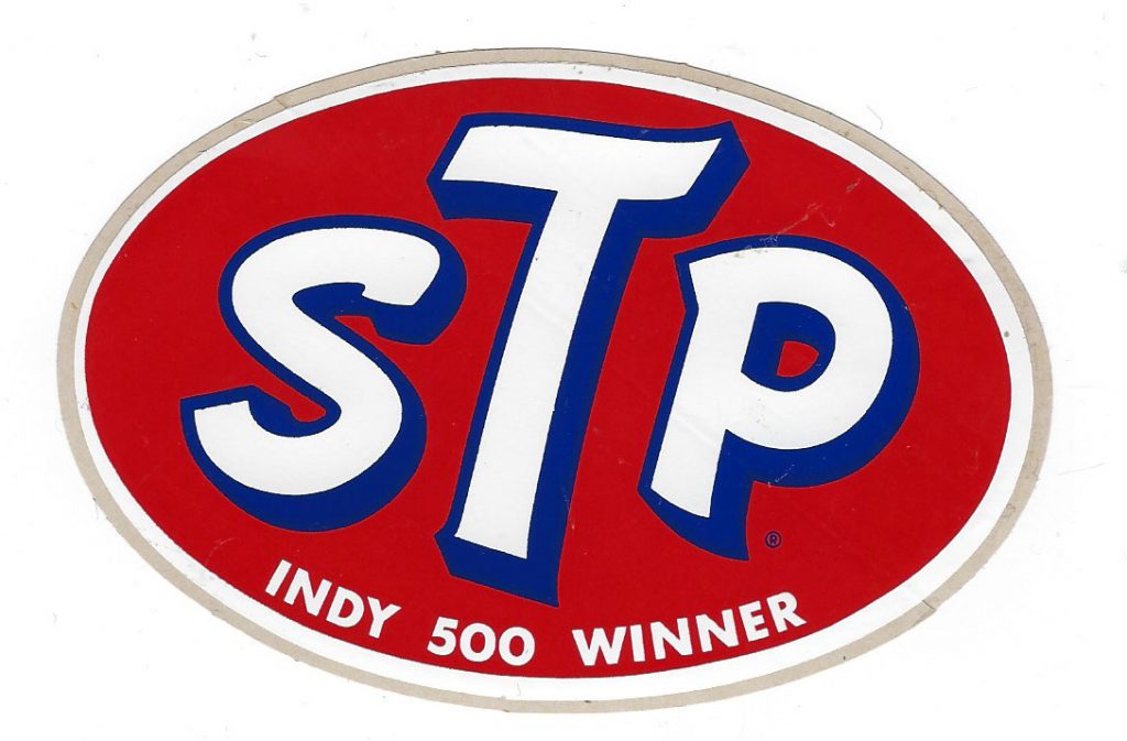STP Indy 500 Winner Racing Decal Vintage | CrashDaddy Racing ...