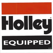 Holley Equipped Racing Decal Sticker | CrashDaddy Racing ...