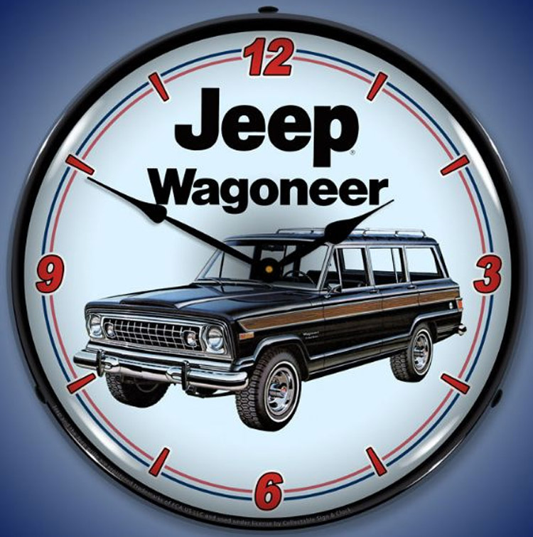 JEEP WAGONEER CLOCK | CrashDaddy Racing DecalsCrashDaddy Racing Decals