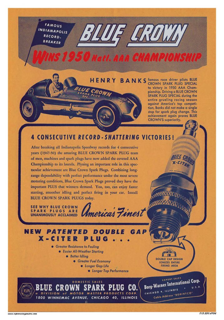 Racing Posters 1950's Archives | CrashDaddy Racing DecalsCrashDaddy ...