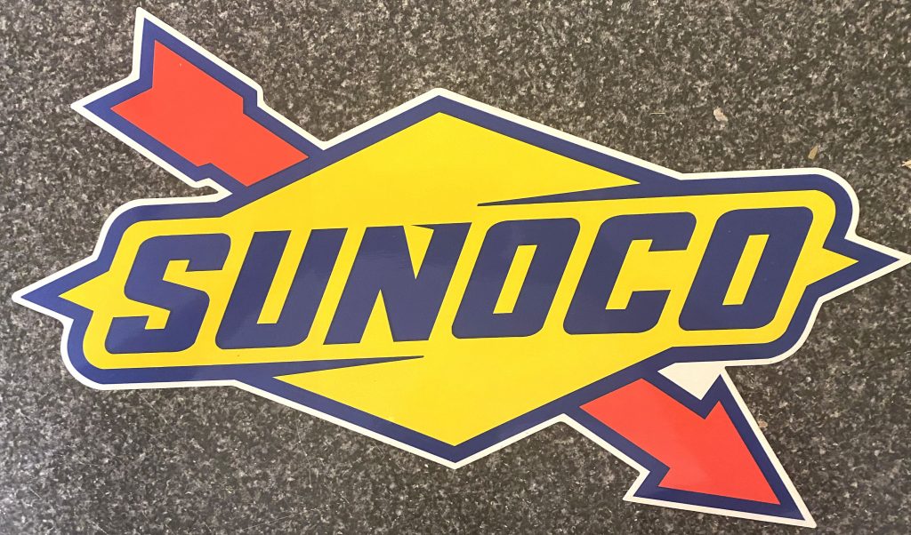 Sunoco 18 single | CrashDaddy Racing DecalsCrashDaddy Racing Decals