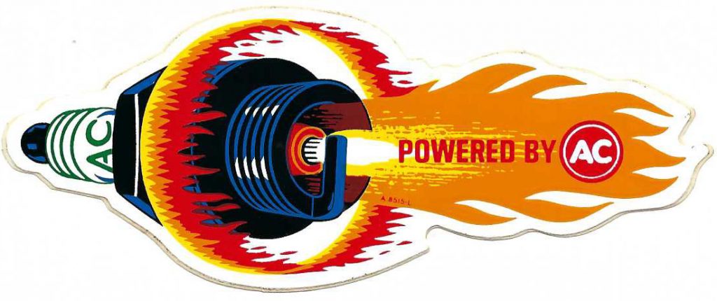 ac spark plug decal vin | CrashDaddy Racing DecalsCrashDaddy Racing Decals