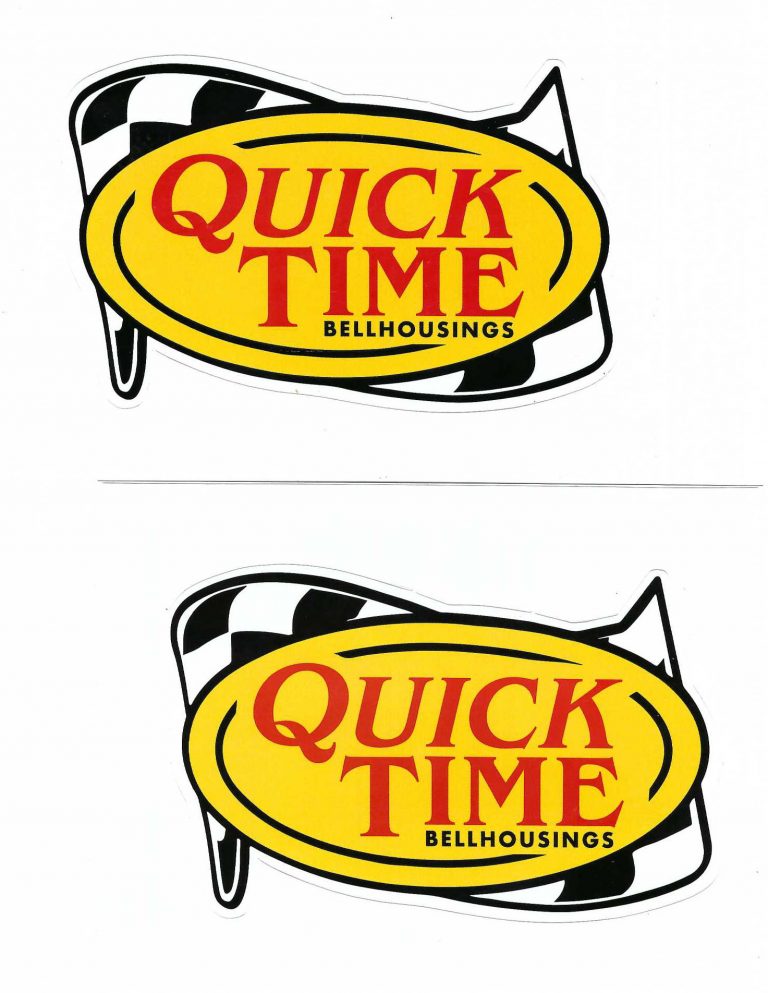 quick time decal pair | CrashDaddy Racing DecalsCrashDaddy Racing Decals