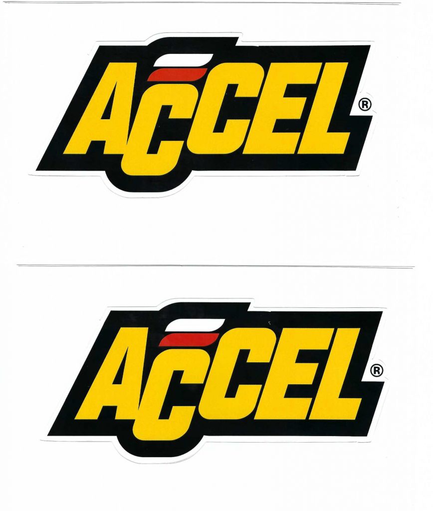 accel from sheet decal pair | CrashDaddy Racing DecalsCrashDaddy Racing ...