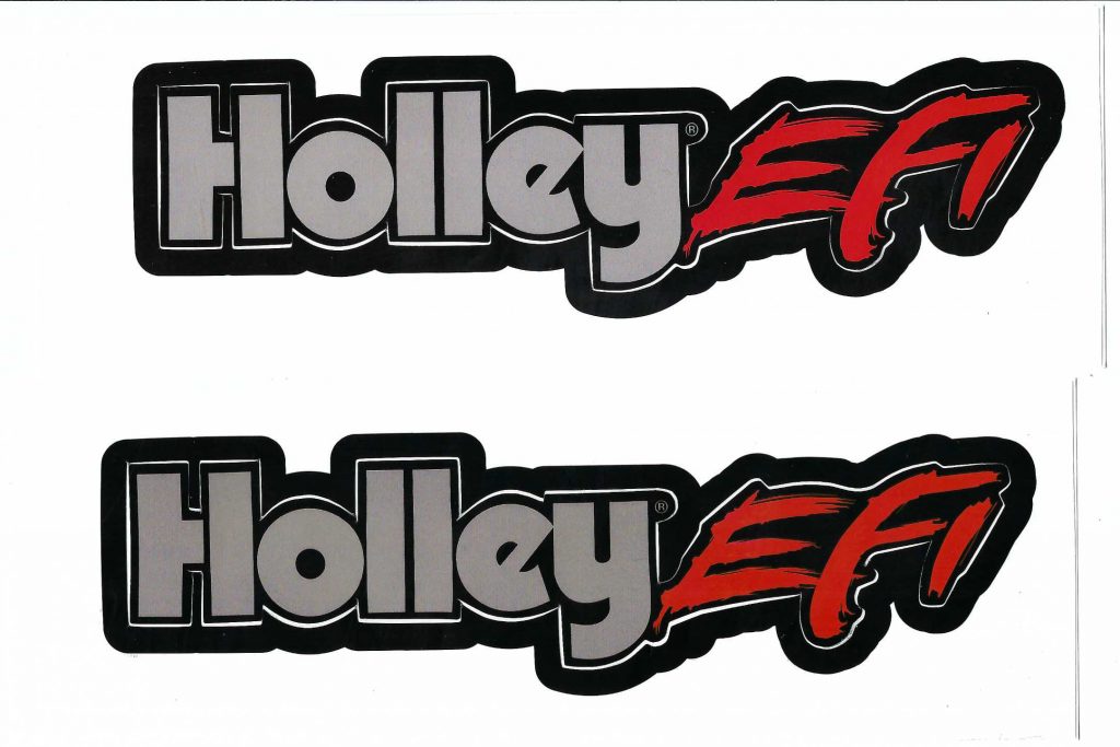 holley efi decal pair | CrashDaddy Racing DecalsCrashDaddy Racing Decals