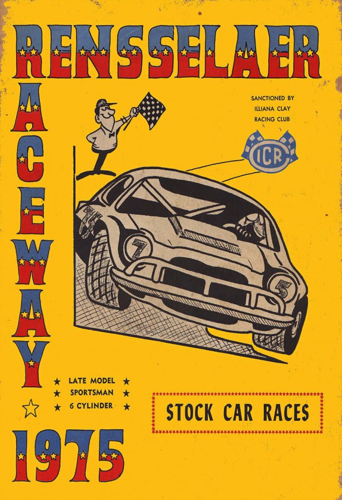 Rensselaer Raceway Racing Poster | CrashDaddy Racing DecalsCrashDaddy ...