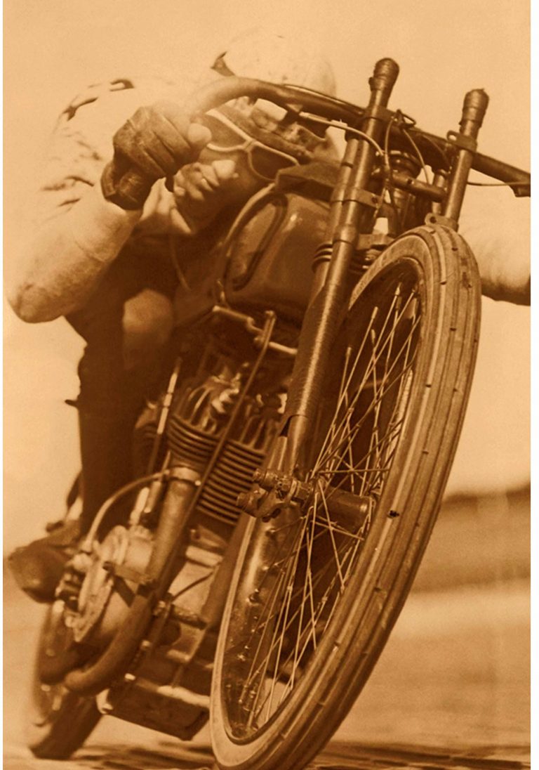 Board Track Motorcycle Racing Poster Vintage Type | CrashDaddy Racing ...