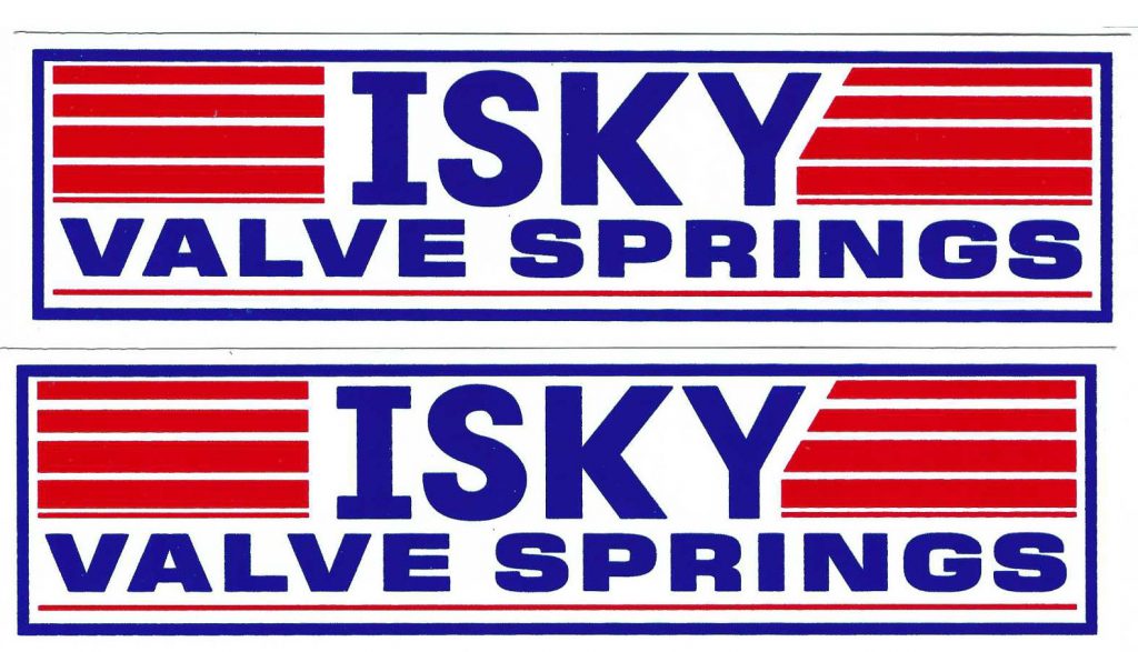 isky valve decal pair | CrashDaddy Racing DecalsCrashDaddy Racing Decals