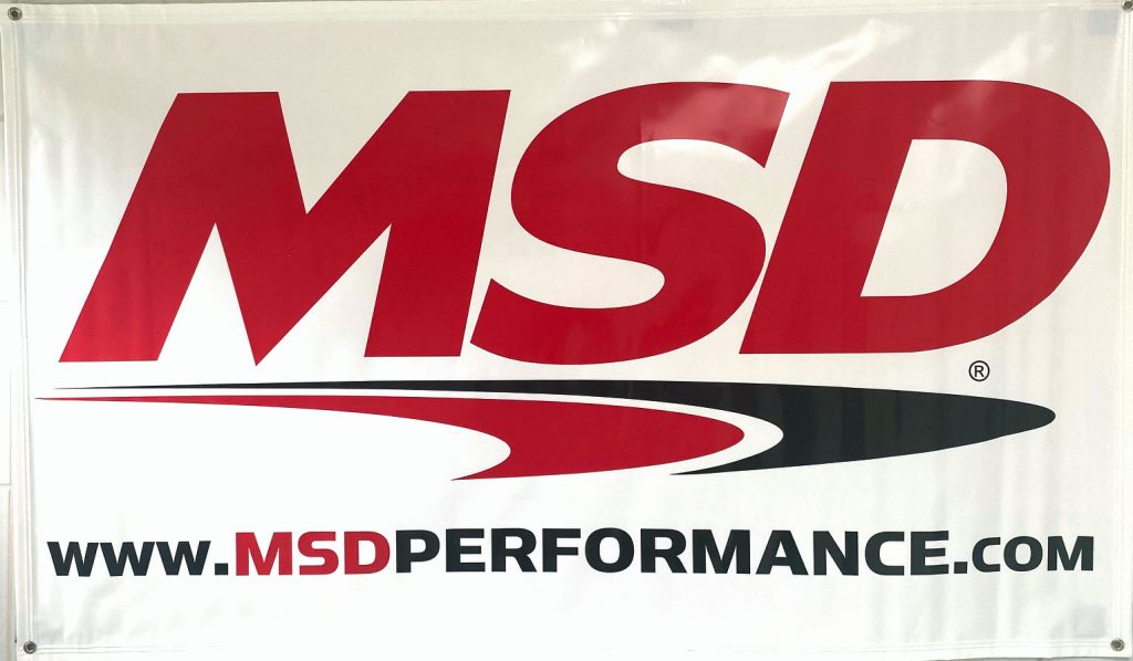 MSD Racing Banner Flag 5 Foot Long | CrashDaddy Racing DecalsCrashDaddy ...
