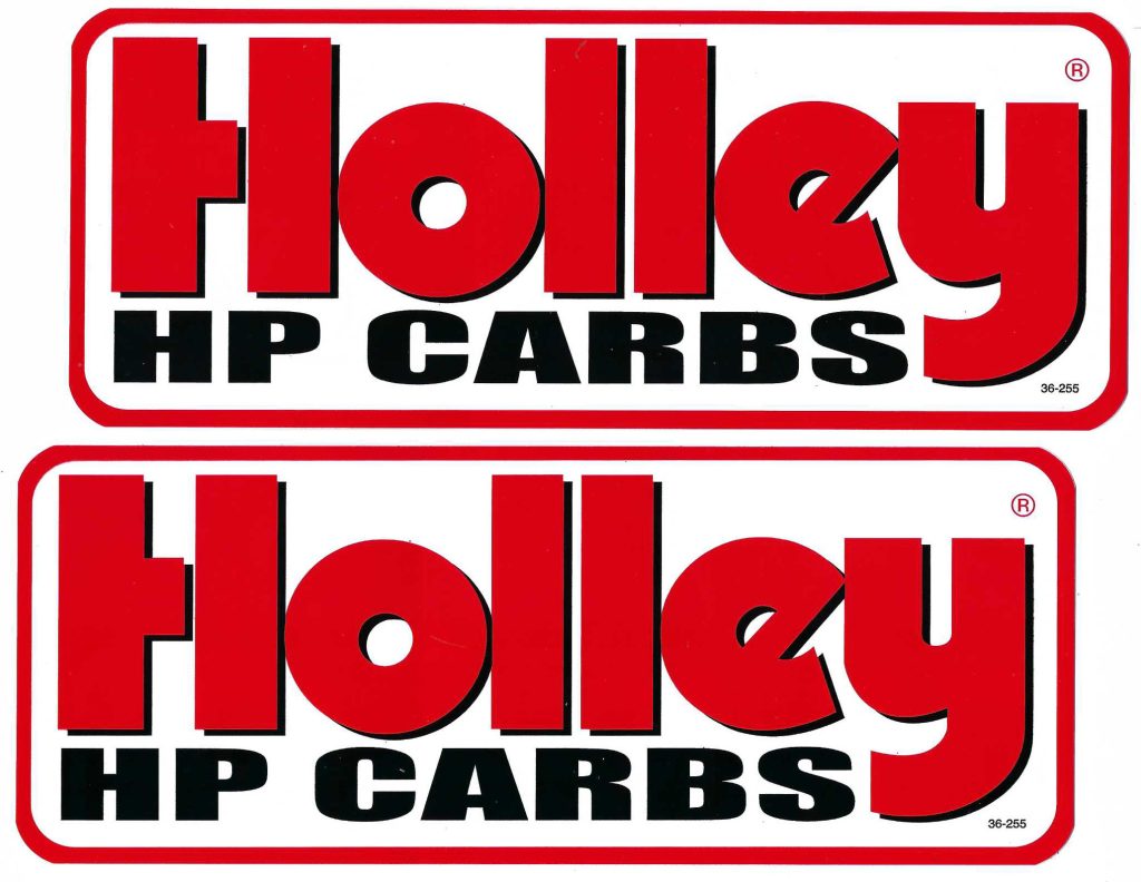 Holley Equipped Racing Decal Sticker | CrashDaddy Racing ...